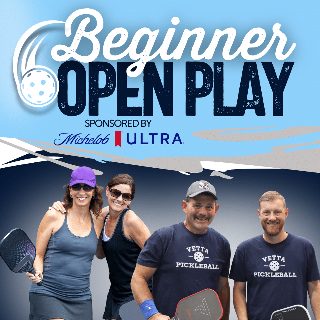 Pickleball Organized Open Play - Vetta Sports